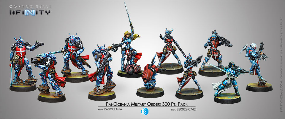 Infinity: Panoceania Military Orders 300 PT. Pack | at Mighty Ape NZ