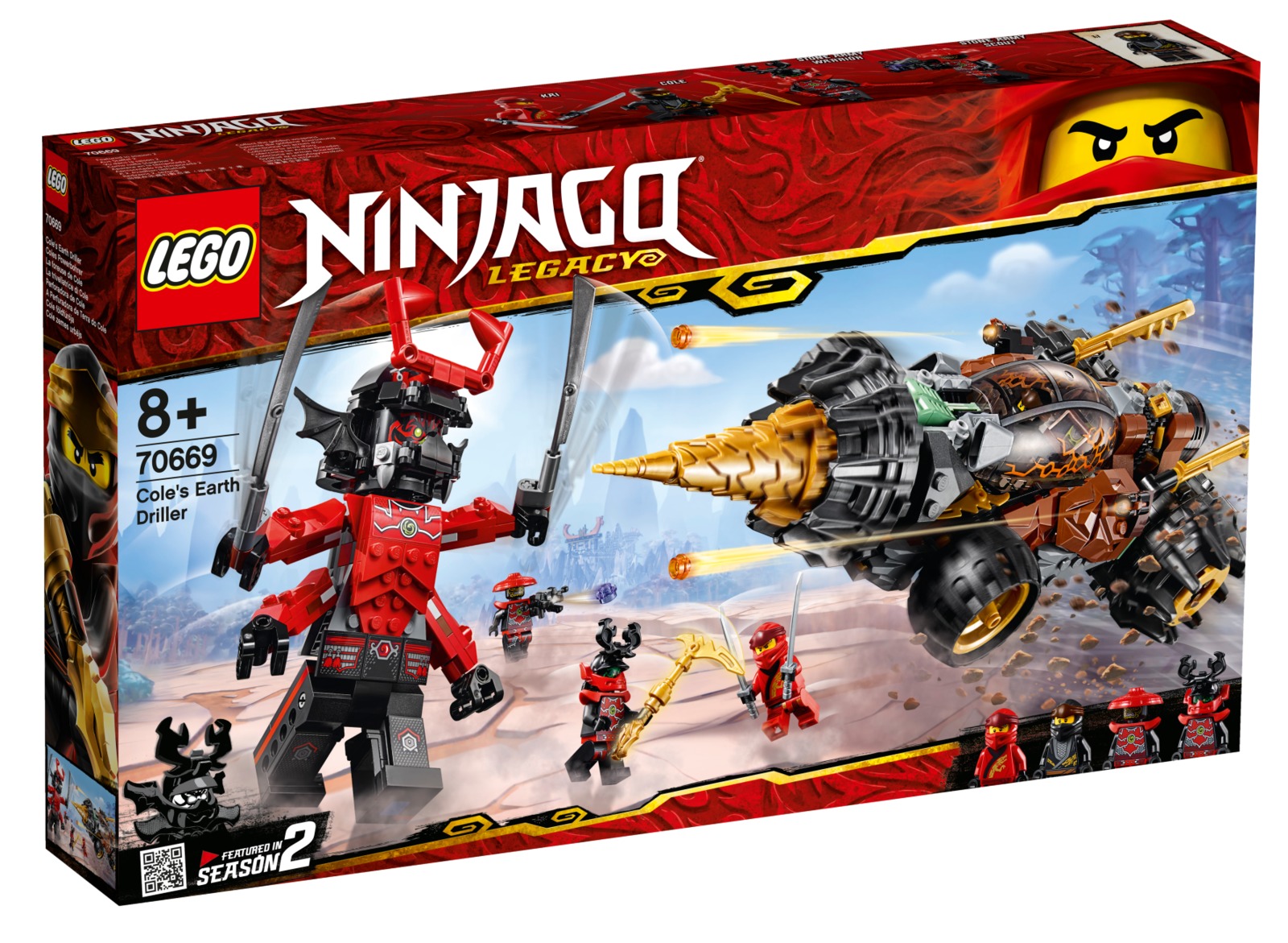 Buy LEGO Ninjago - Cole's Earth Driller at Mighty Ape NZ