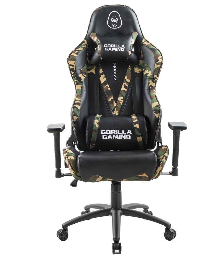 Gorilla Gaming Commander Elite Chair - Camo | | Buy Now | at Mighty Ape NZ