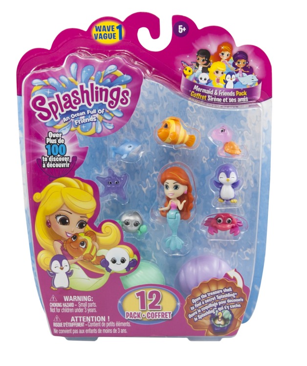 Buy Splashlings: Mermaid - 12-Pack at Mighty Ape NZ