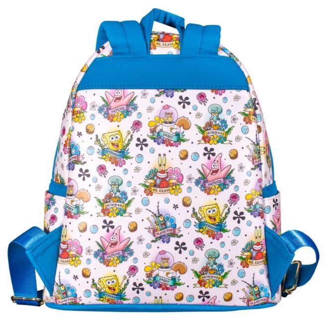 Loungefly: SpongeBob SquarePants - Tattoo US Exclusive Mini Backpack ...