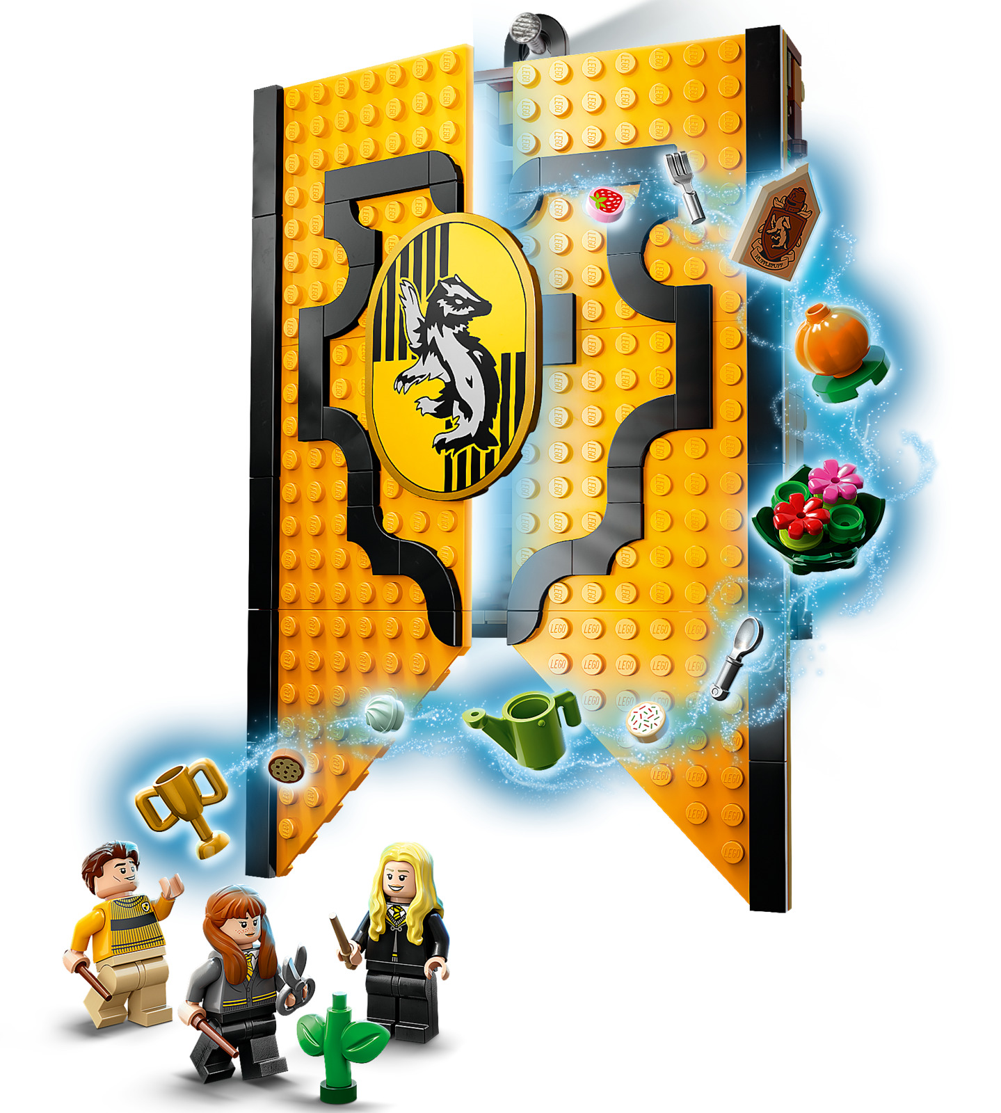 Buy LEGO Harry Potter - Hufflepuff House Banner at Mighty Ape NZ