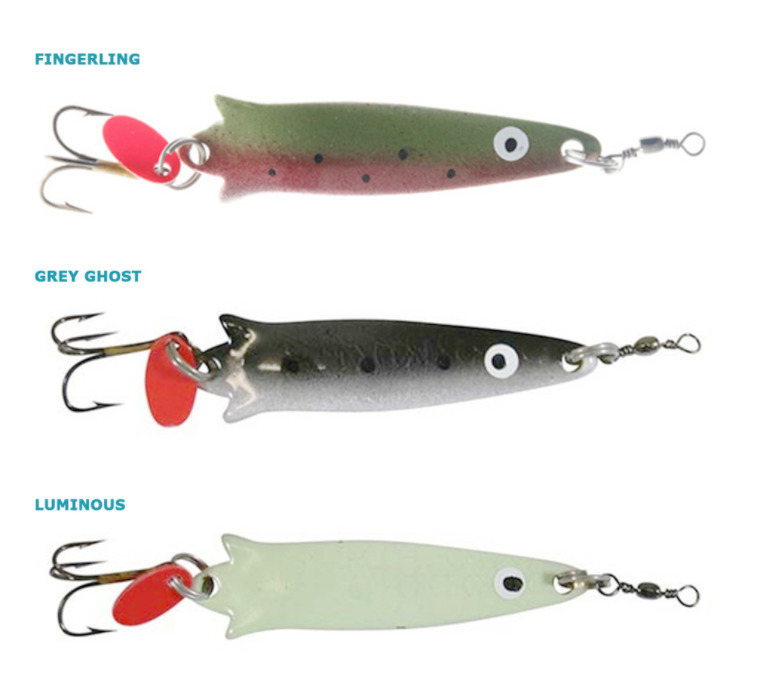 Buy Toby Lure Silver/Green 7g at Mighty Ape NZ