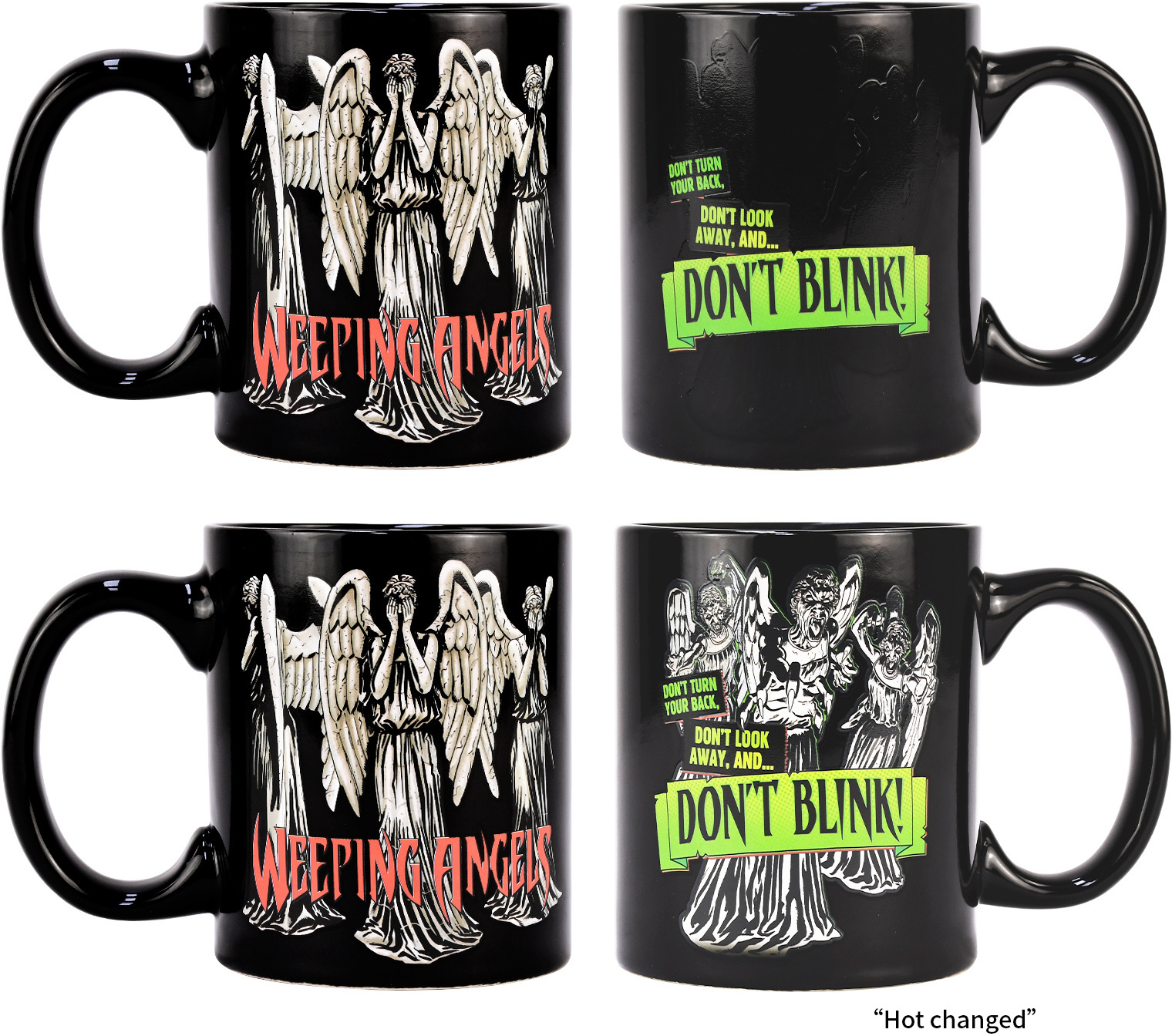 Weeping Angel - Heat Changing Mug | at Mighty Ape NZ