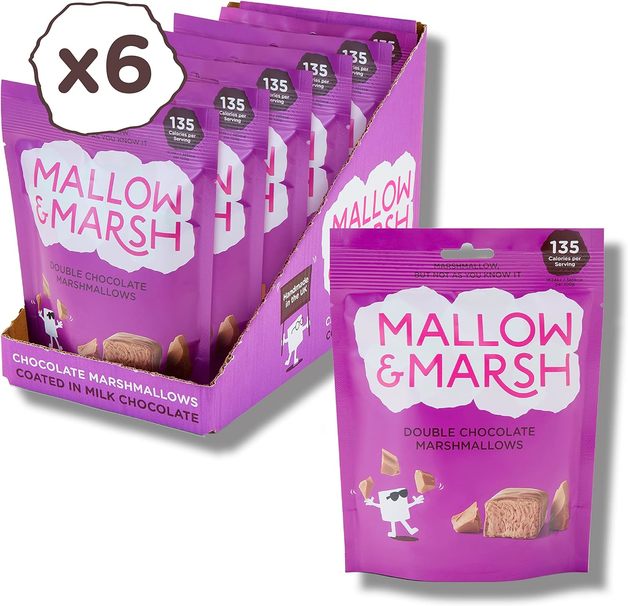 Mallow & Marsh: Double Chocolate Marshmallows - 100g (Pack of 6) | at ...