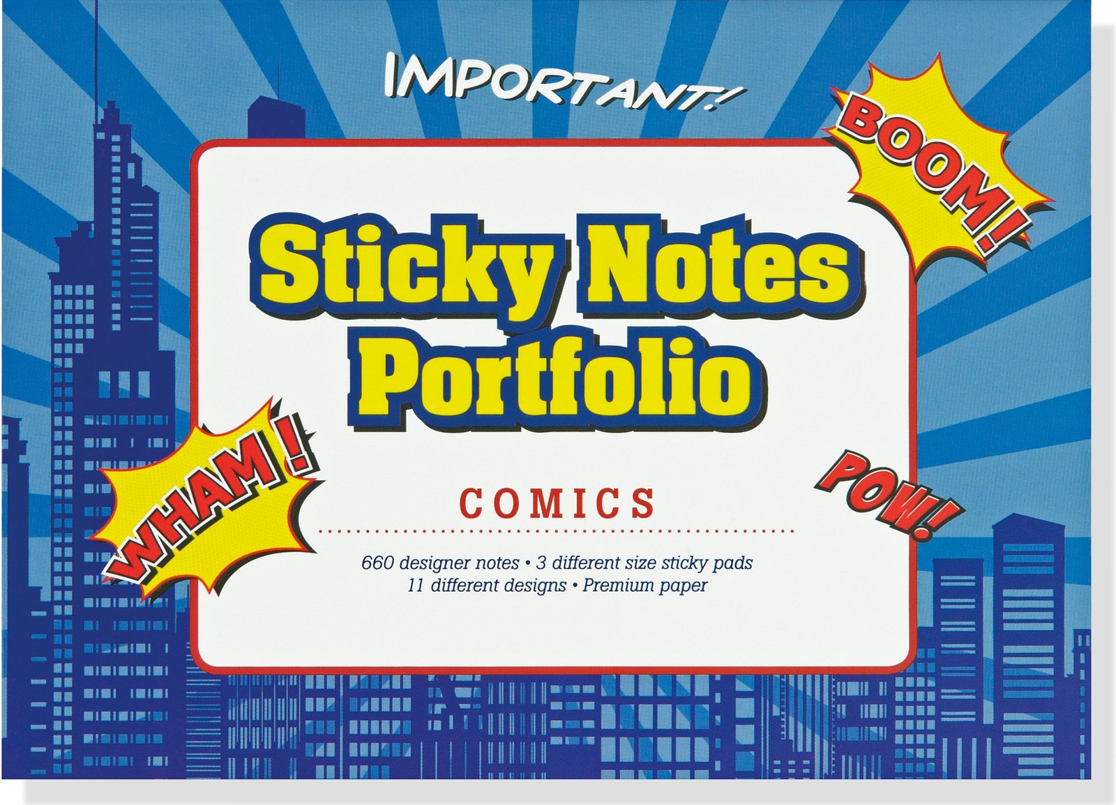 Buy Comics Sticky Notes Portfolio at Mighty Ape NZ