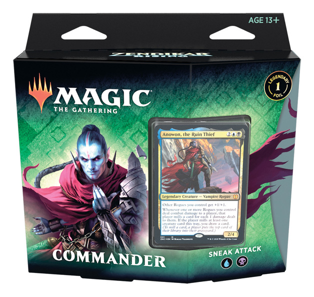 Magic the Gathering: Zendikar Rising Commander Deck - Anowan | at ...
