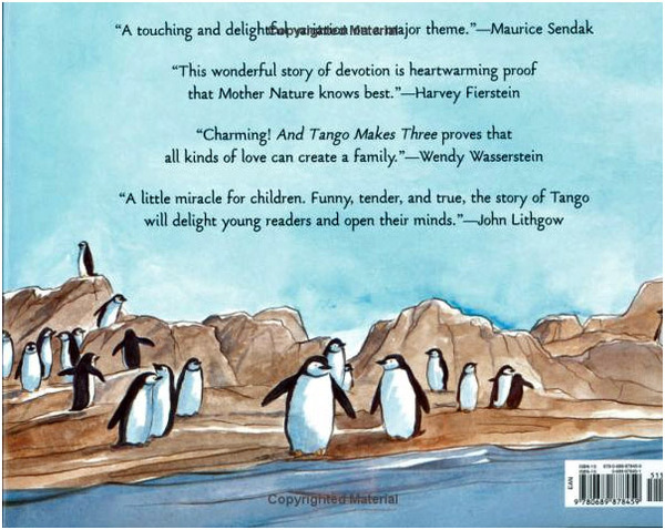 And Tango Makes Three: true story of the first chinstrap penguin to ...