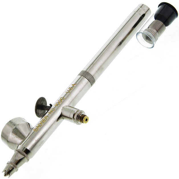 Badger: 100-3 (GXF) Gravity Feed Fine Head Airbrush | at Mighty Ape NZ