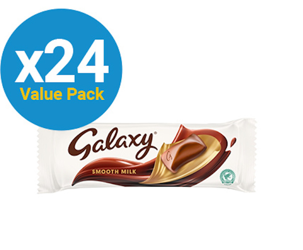 Galaxy Milk Bar 42g x 24 | at Mighty Ape NZ