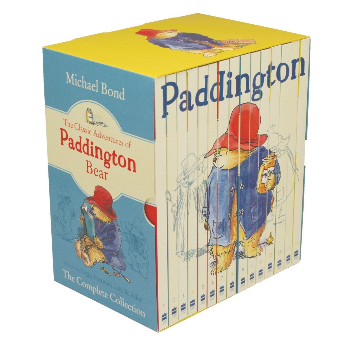 The Classic Adventures Of Paddington Bear 15-Book Set | Michael Bond ...