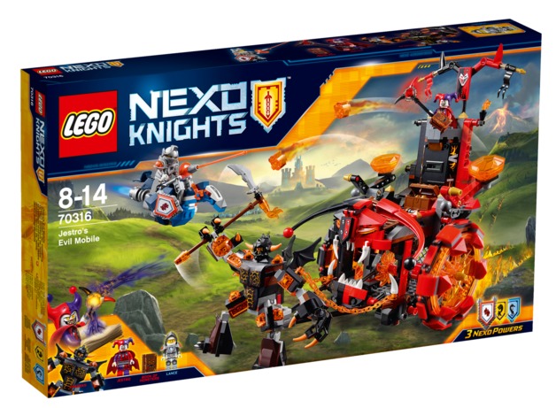 Buy LEGO Nexo Knights - Jestro’s Evil Mobile (70316) at Mighty Ape NZ