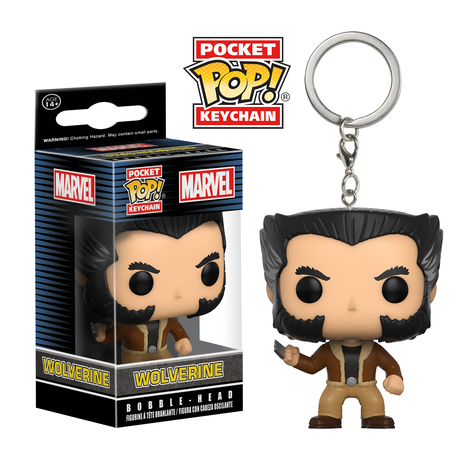 Wolverine - Pocket Pop! Key Chain | at Mighty Ape NZ