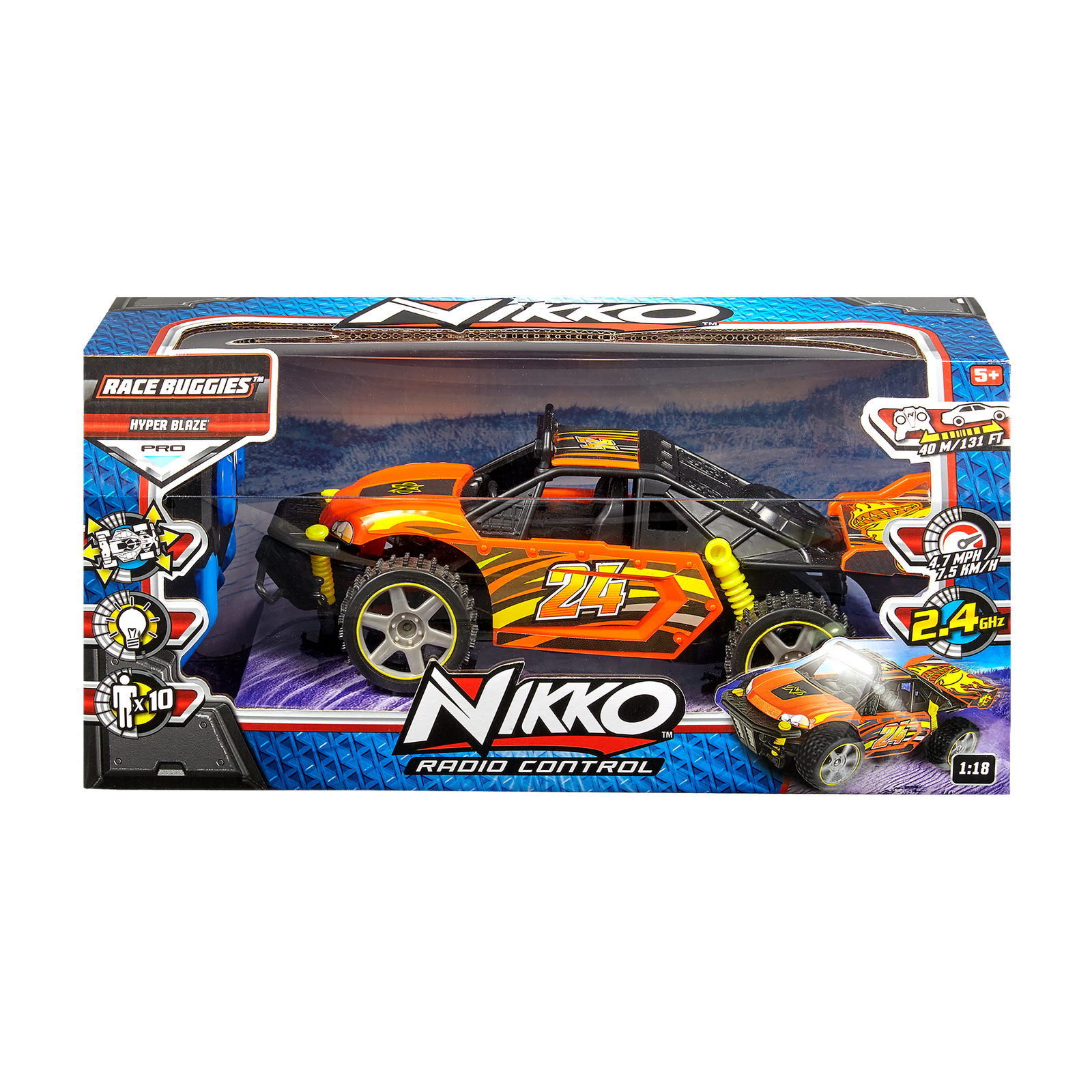 Buy Nikko: Radio Control Race Buggy - Orange at Mighty Ape NZ