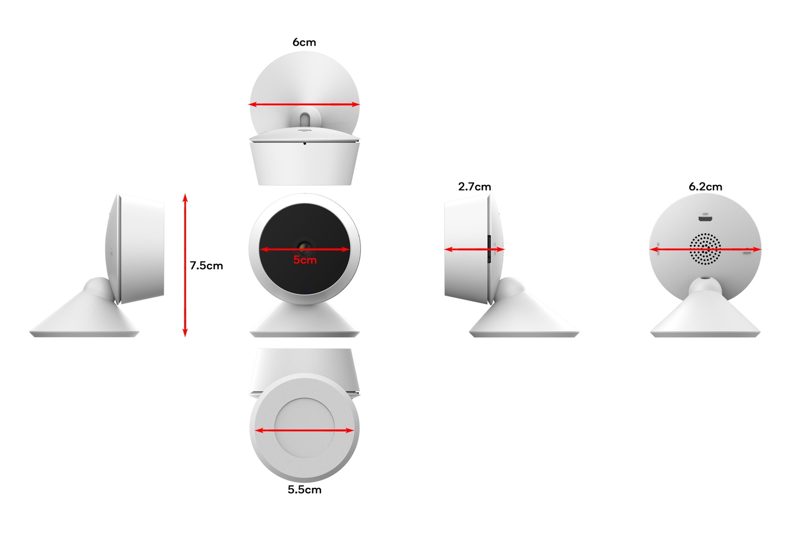 Kogan SmarterHome Indoor Security Camera | at Mighty Ape NZ