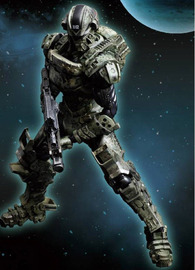 Starship Troopers Invasion Play Arts Kai Major Henry Varro Action ...