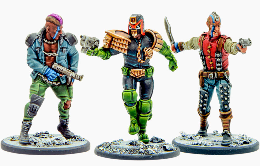 Judge Dredd Model Preview Pack | at Mighty Ape NZ