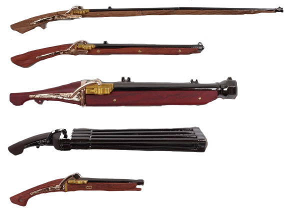 Matchlock Gun - Die-Cast Model Miniature (Blind Box) | at Mighty Ape NZ