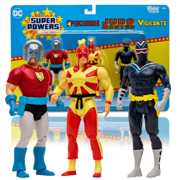 Peacemaker, Judo Master & Vigilante - 5" Action Figures (3-Pack) | at ...