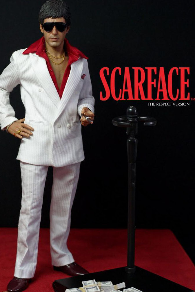 Scarface Tony Montana Action Figure - Respect Version | at Mighty Ape NZ