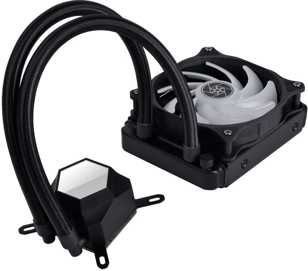 120mm SilverStone PF120 ARGB AIO CPU Cooler | at Mighty Ape NZ