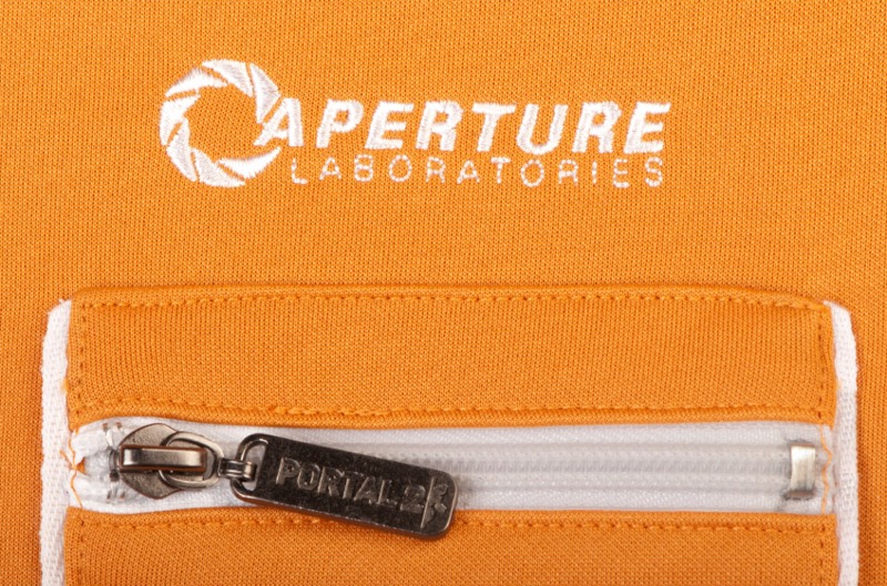 Portal 2 Aperture Test Subject Premium Track Jacket (Medium) | Men's ...