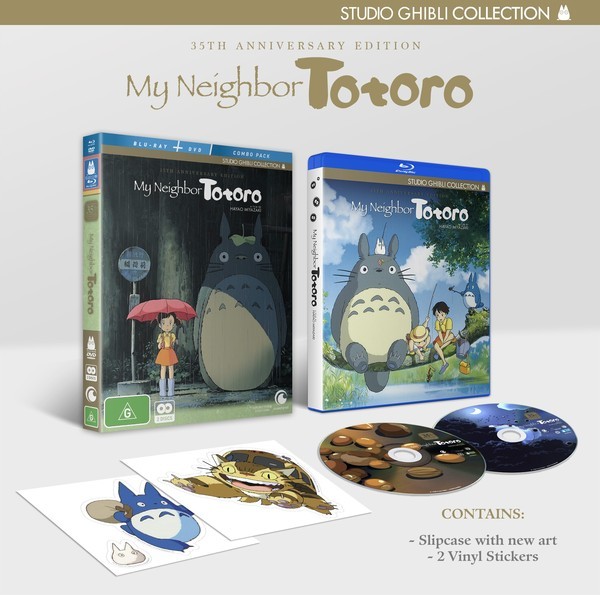 My Neighbor Totoro - 35th Anniversary Limited Edition | DVD, Blu-ray ...