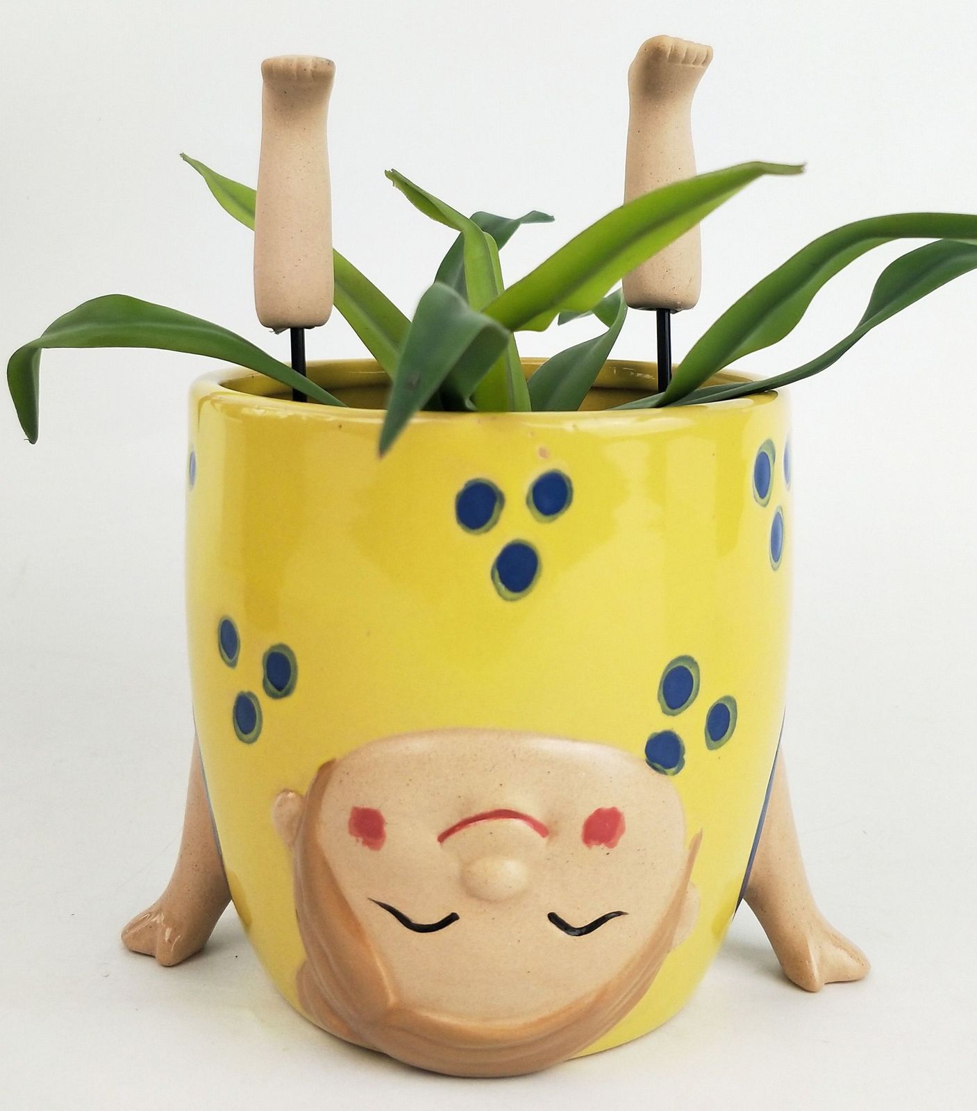 Urban Products: Girl Doing Handstand Planter - 12cm | at Mighty Ape NZ