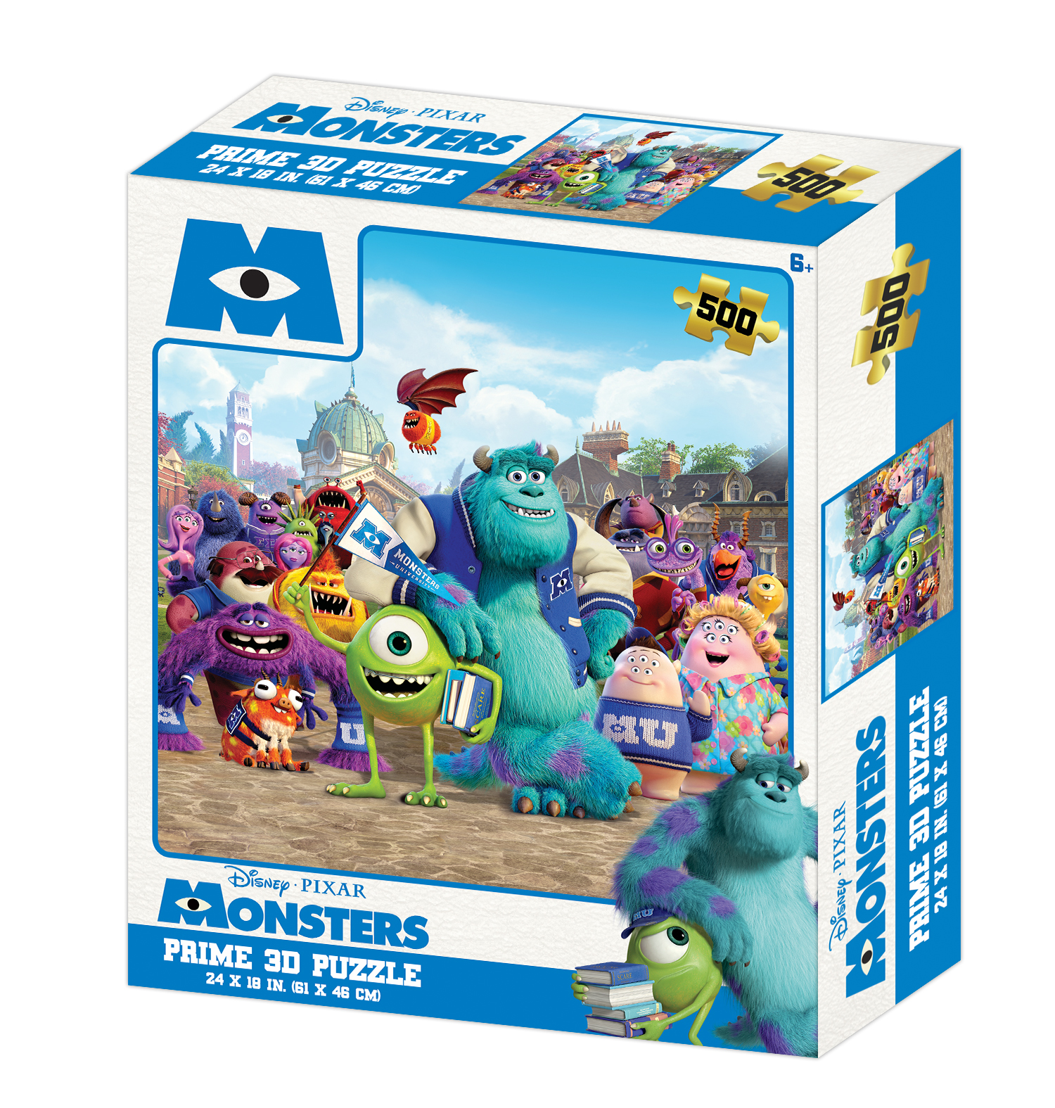 Prime 3D Puzzles: Disney-Pixar's Monsters Inc. | Board Game | at Mighty ...