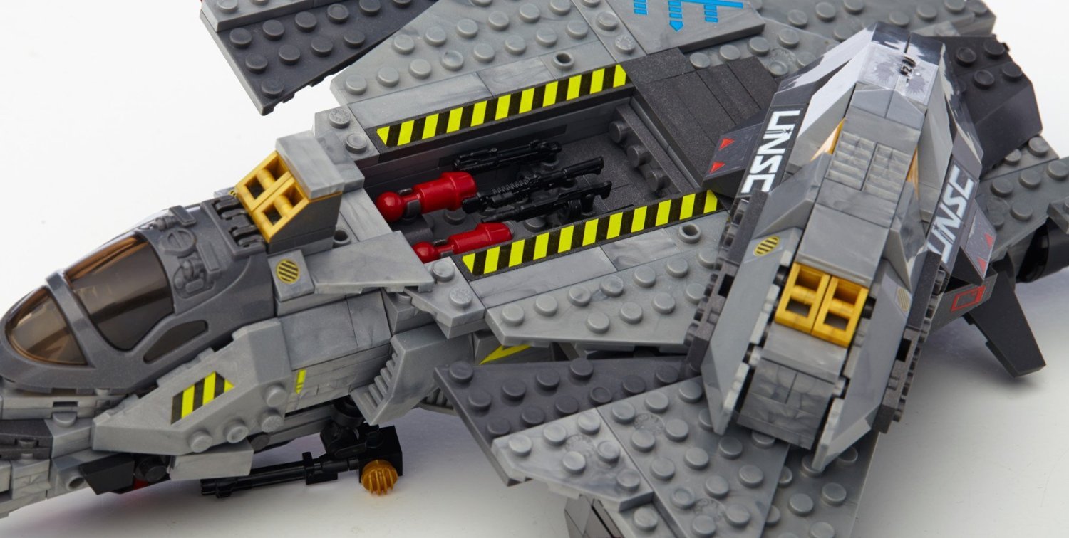 Buy Mega Bloks Halo: Halo UNSC Broadsword Midnight Playset at Mighty Ape NZ