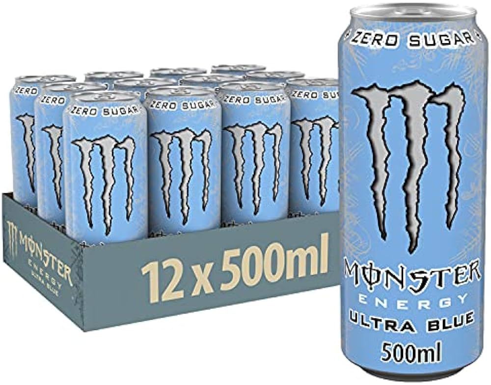 Monster Energy Ultra Blue 500ml | at Mighty Ape NZ