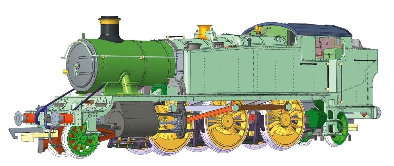 GWR, Class 5101 'Large Prairie' - 2-6-2T, 4154 | at Mighty Ape NZ