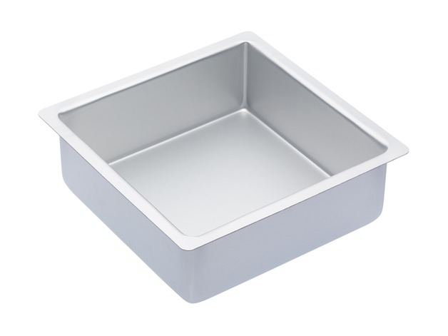 MasterClass: Silver Anodised Square Deep Cake Pan (20cm) | at Mighty Ape NZ