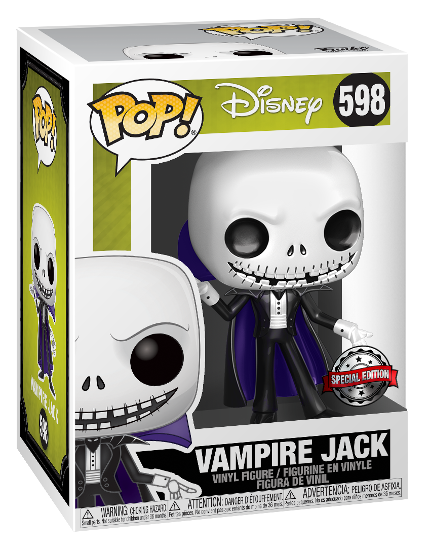 Vampire Jack (Metallic Ver.) - Pop! Vinyl Figure | at Mighty Ape NZ