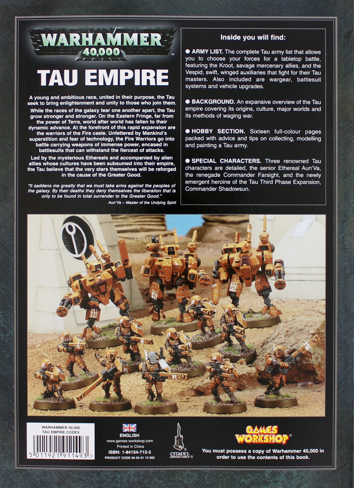 Warhammer 40,000 Tau Empire Codex | at Mighty Ape NZ