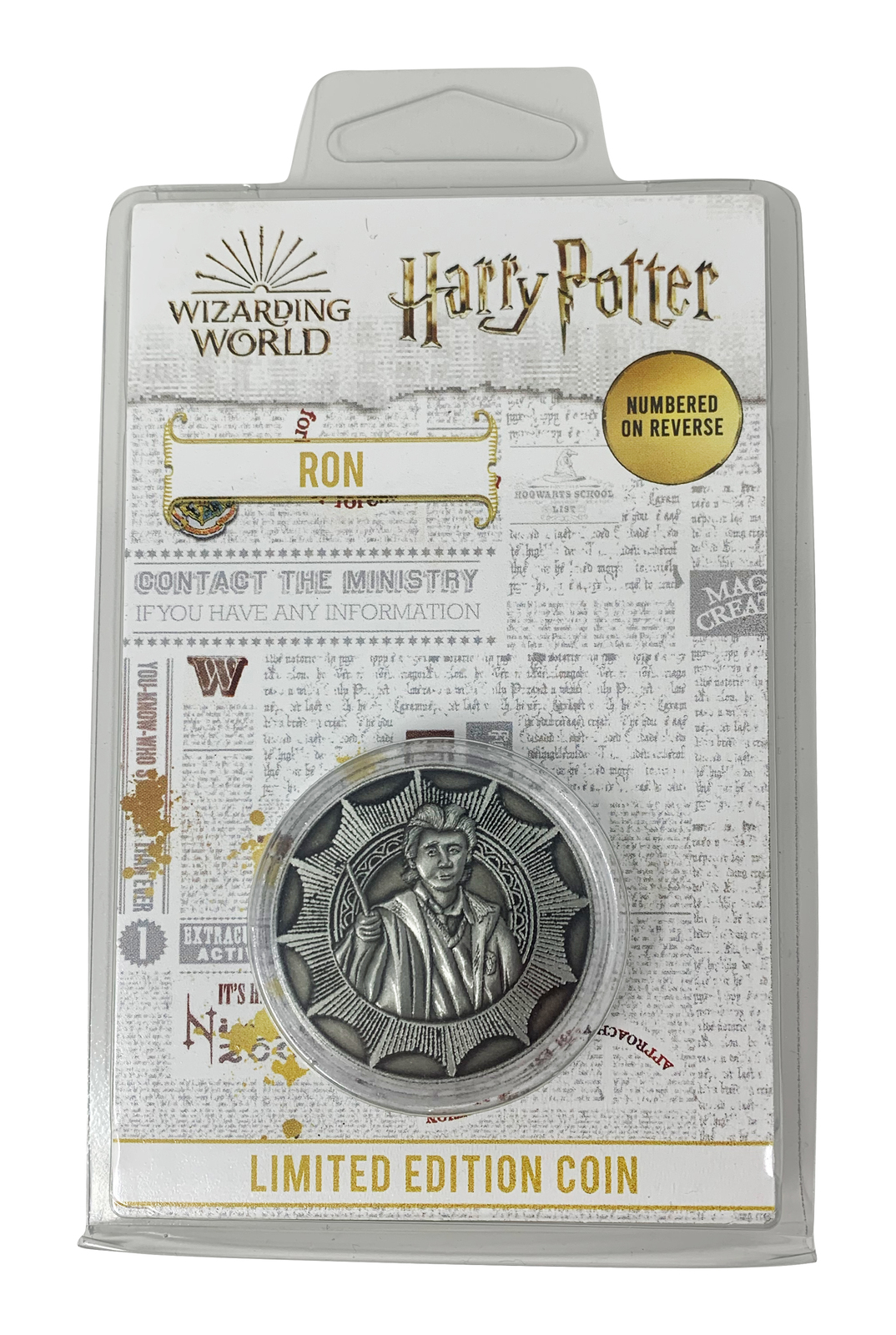 Harry Potter: Collectible Coin - Ron | at Mighty Ape NZ