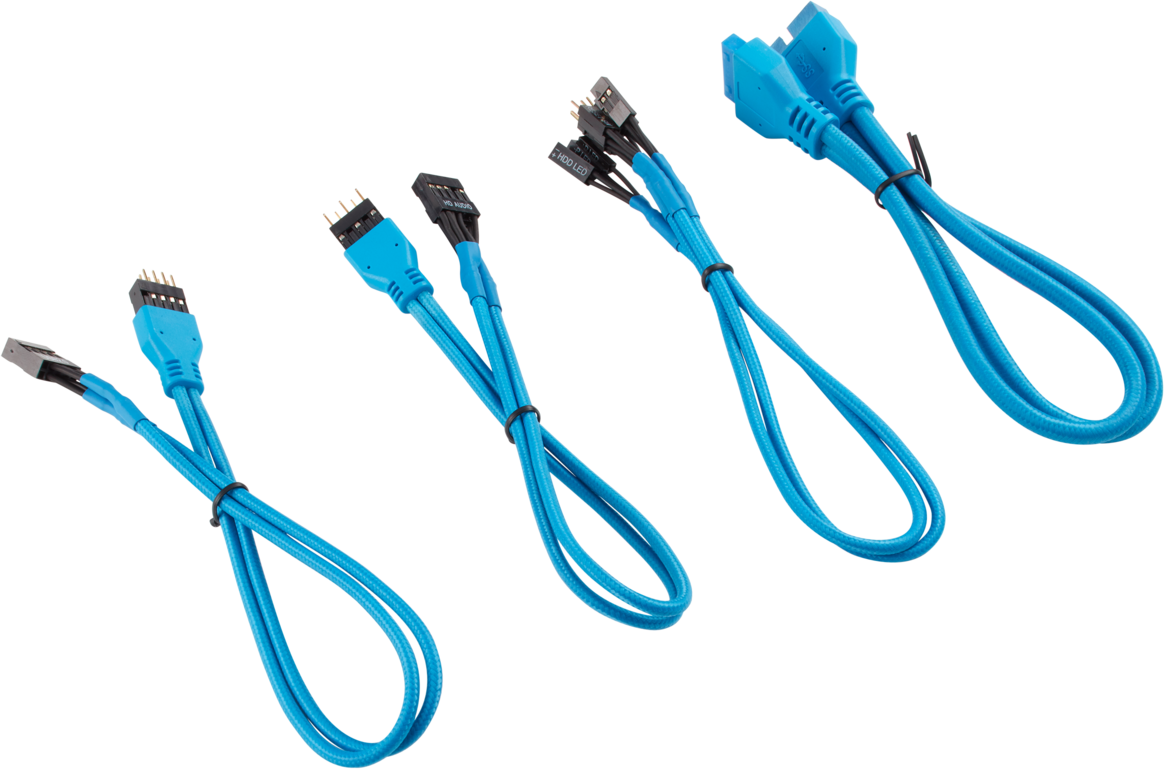 CORSAIR Premium Sleeved Front Panel Extension Kit | at Mighty Ape NZ