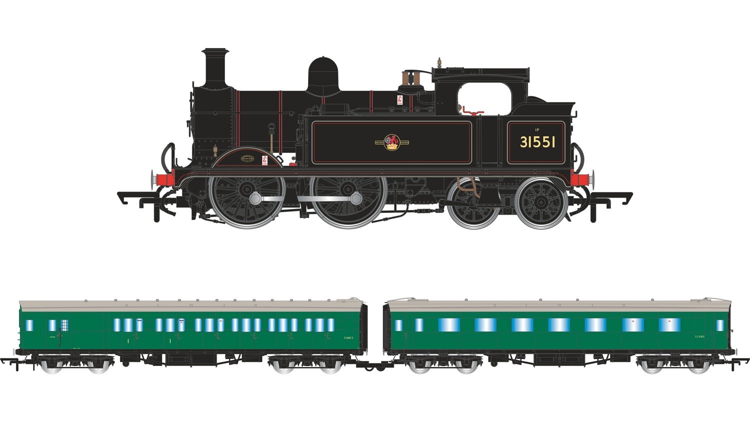 Wainwright H Class 0-4-4T - Train Pack | at Mighty Ape NZ