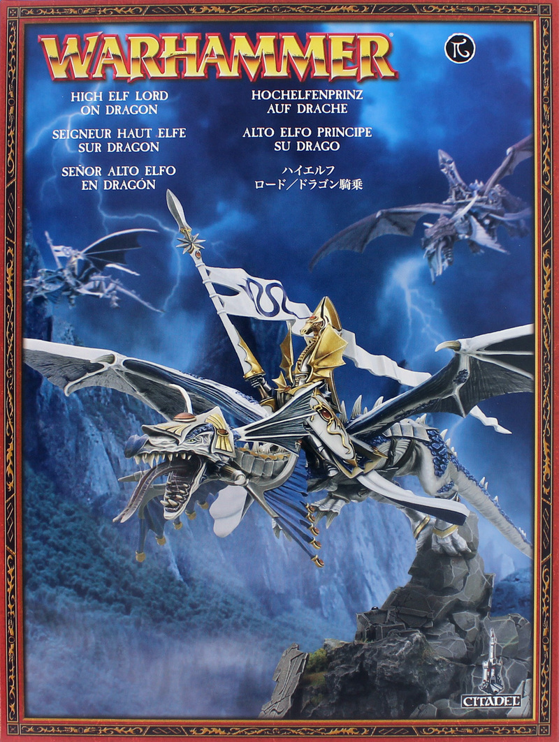 Warhammer High Elf Lord on Dragon | at Mighty Ape NZ