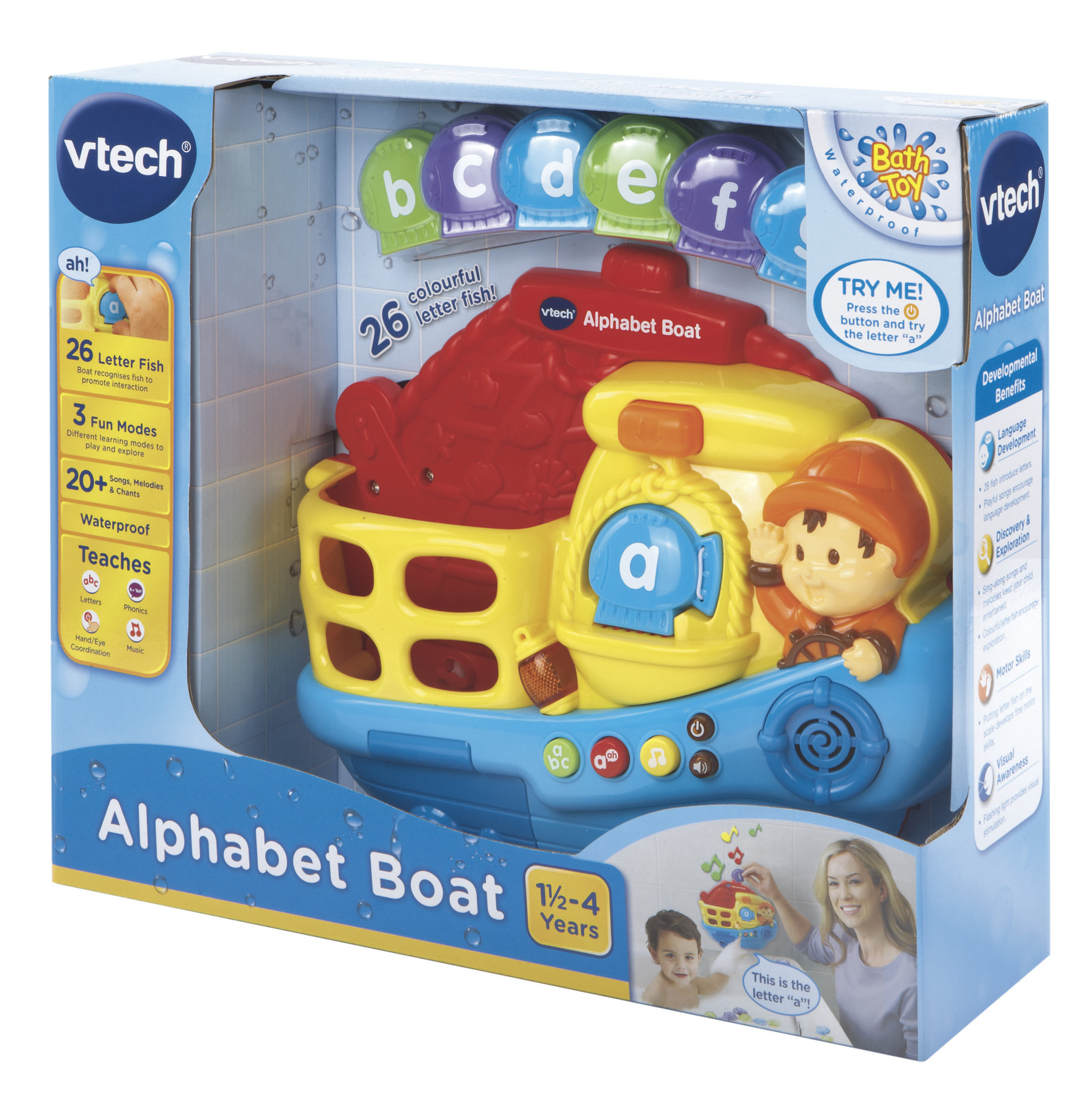 Buy VTech: Alphabet Boat at Mighty Ape Australia