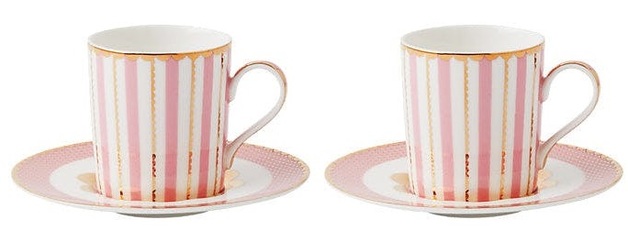 Maxwell & Williams: Teas & C's Regency Demi Cup & Saucer Set - Pink ...