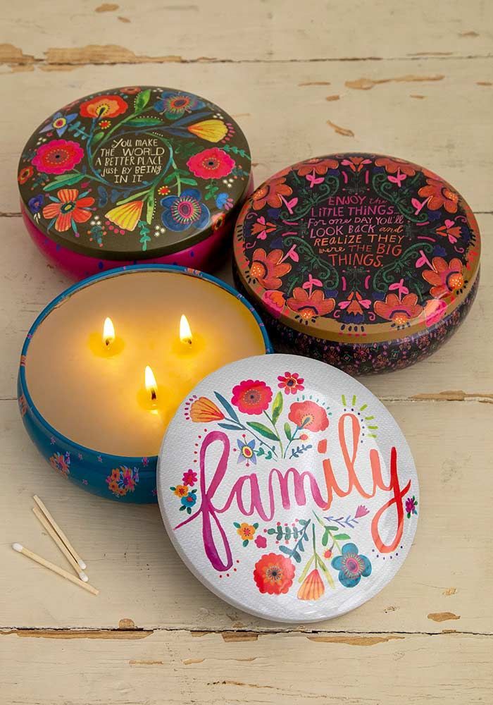 Natural Life: Candle Tin - You Make Better | at Mighty Ape NZ