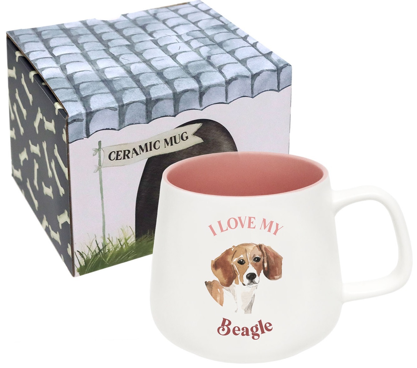 Splosh: I Love My Pet Mug - Beagle | at Mighty Ape NZ