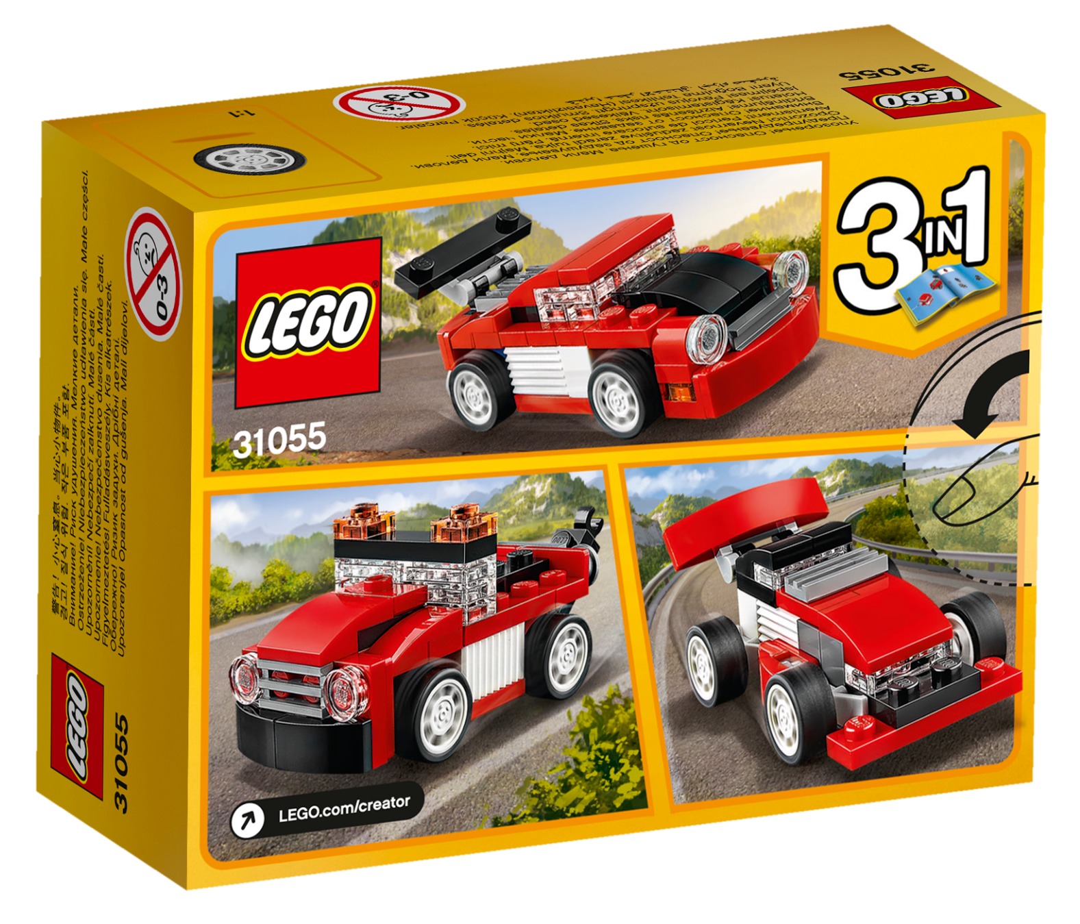 Buy LEGO Creator: Red Racer (31055) at Mighty Ape NZ