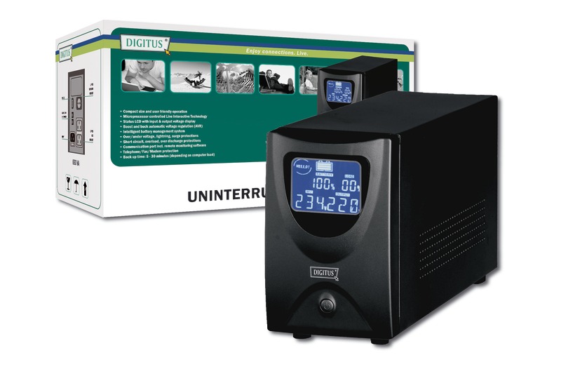 Digitus Line Interactive 1000VA UPS | at Mighty Ape NZ