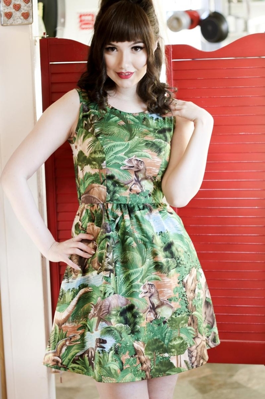 Jurassic Park Dress (M) | Women's | at Mighty Ape NZ Jurassic Park Dress (M) | Women's | at Mighty Ape NZ