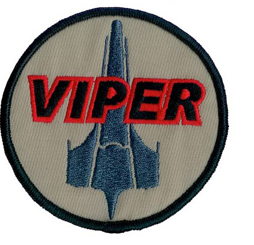 Battlestar Galactica Viper Pilot Premium Patch Replica | at Mighty Ape NZ