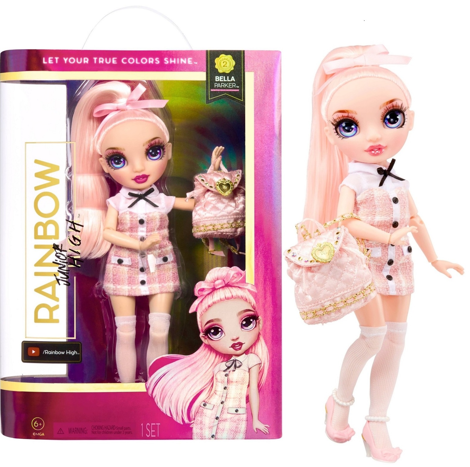 Buy Rainbow High: Fashion Doll - Bella Parker at Mighty Ape Australia