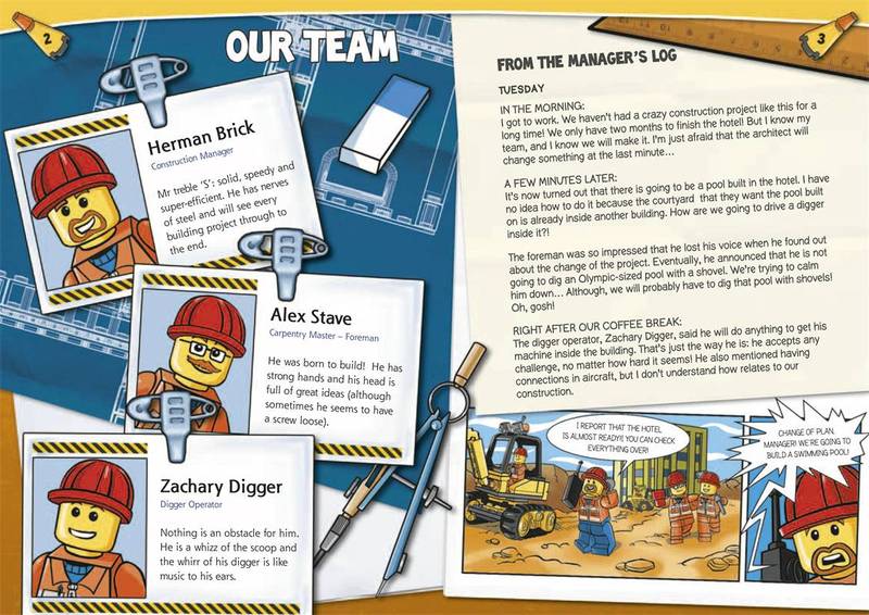 LEGO City: Let's Build Activity Book (with collectible mini-figure ...