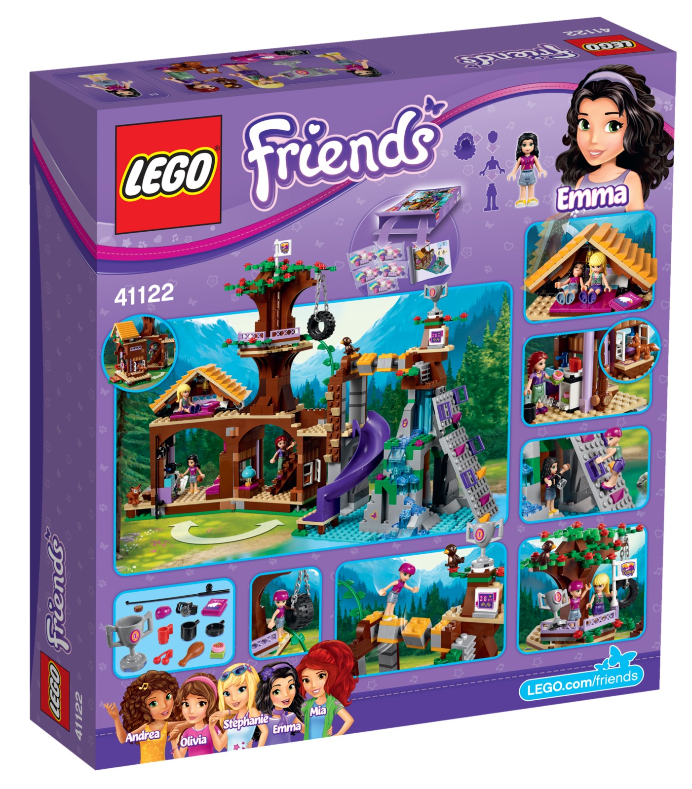 Buy LEGO Friends - Adventure Camp Tree House (41122) at Mighty Ape NZ